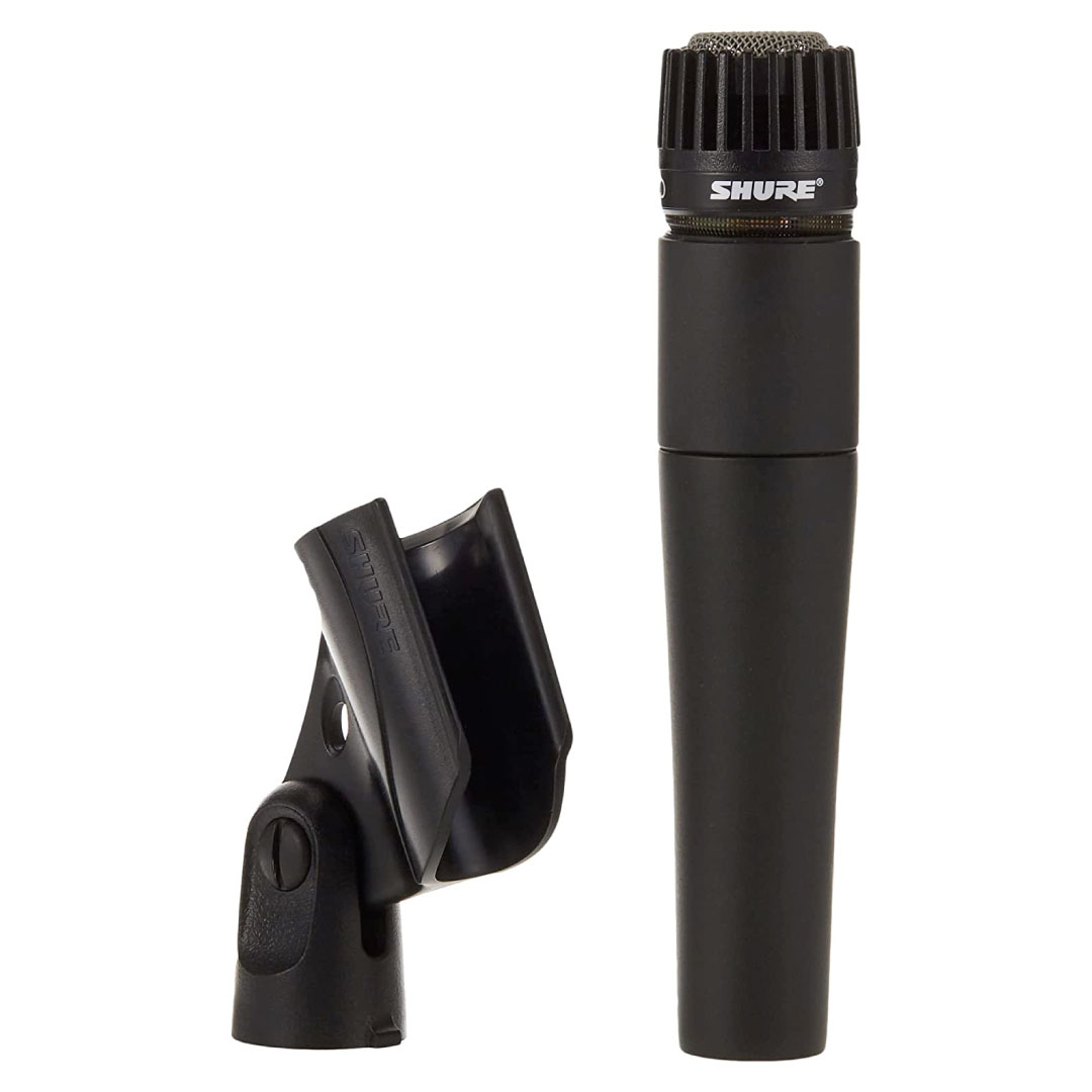 Shure SM57 Micrófono Cardioide Dinámico, Negro - Haway Music